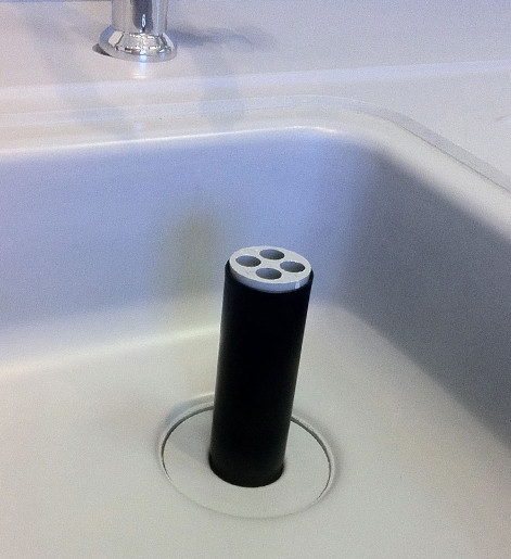 SINK OVERFLOW- OPEN END (POLYPROPYLENE)