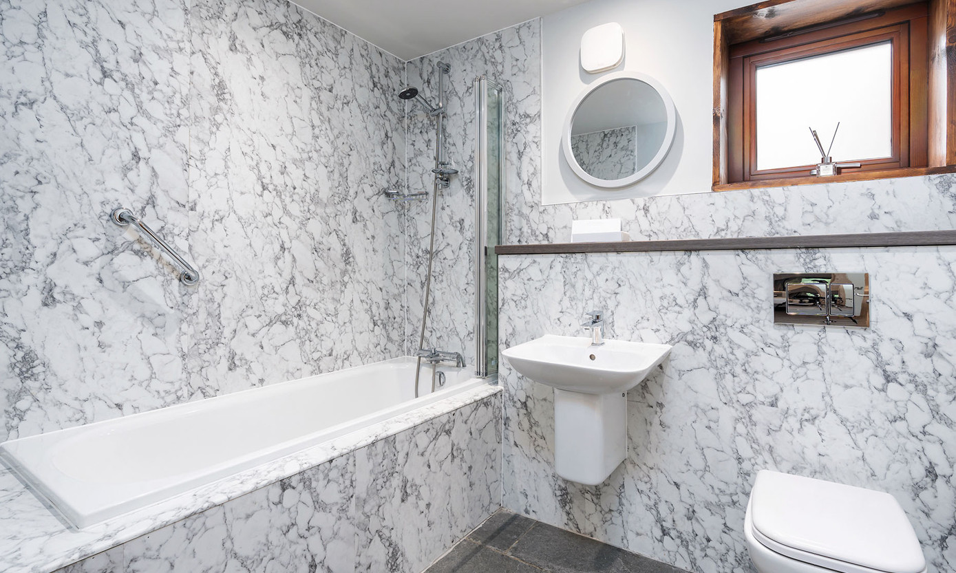 Bushboard Nuance Case Study | Waterproof Panels in Cabins